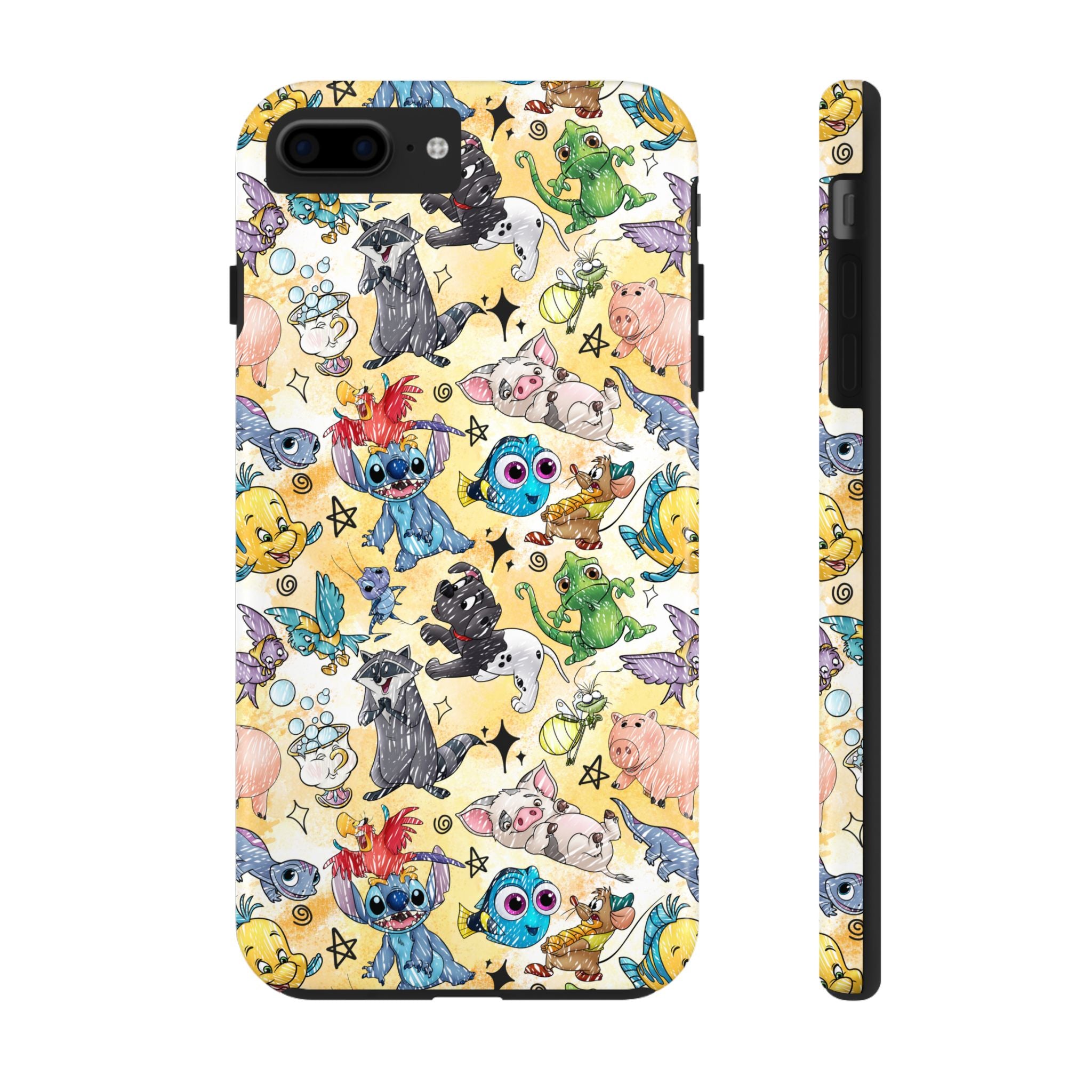 Sketch Pals - Yellow - Tough Phone Cases – The Pixie Dust Press
